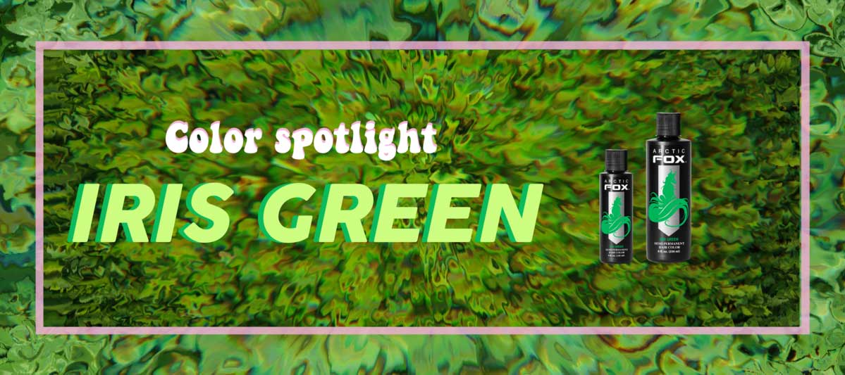Arctic Fox Hair Color Spotlight | Iris Green via Coral Blue ISA – Coral ...